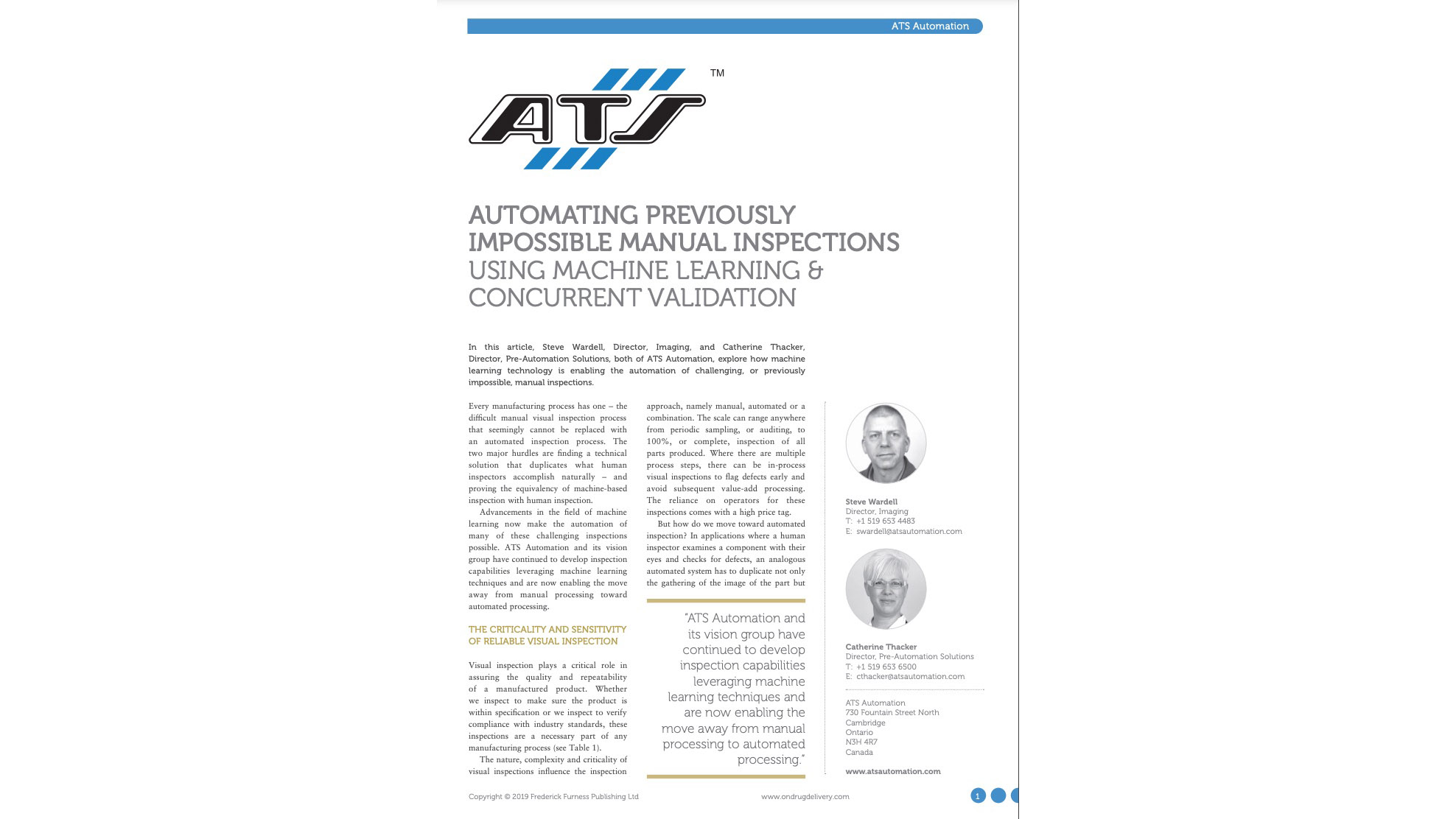 Automating Previously Impossible Manual Inspections Using Machine ...